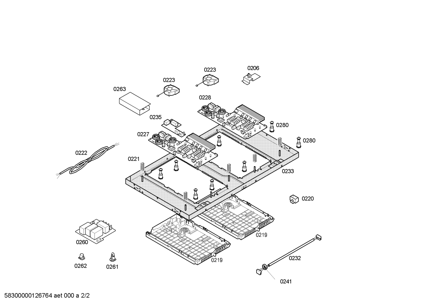 Ersatzteile Siemens EH78S001/09 Kochfeld + Reparaturhilfen